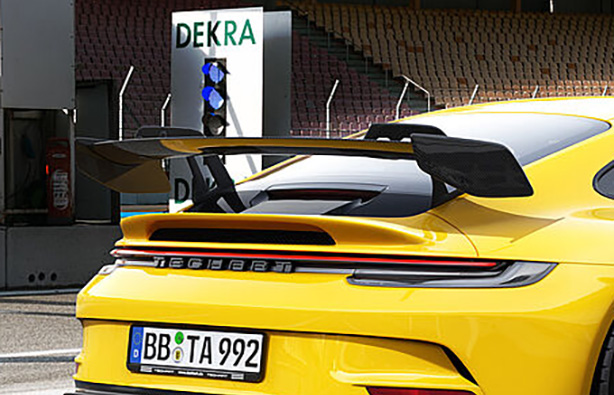 Techart Carbon Fiber Rear Wing : Suncoast Porsche Parts & Accessories