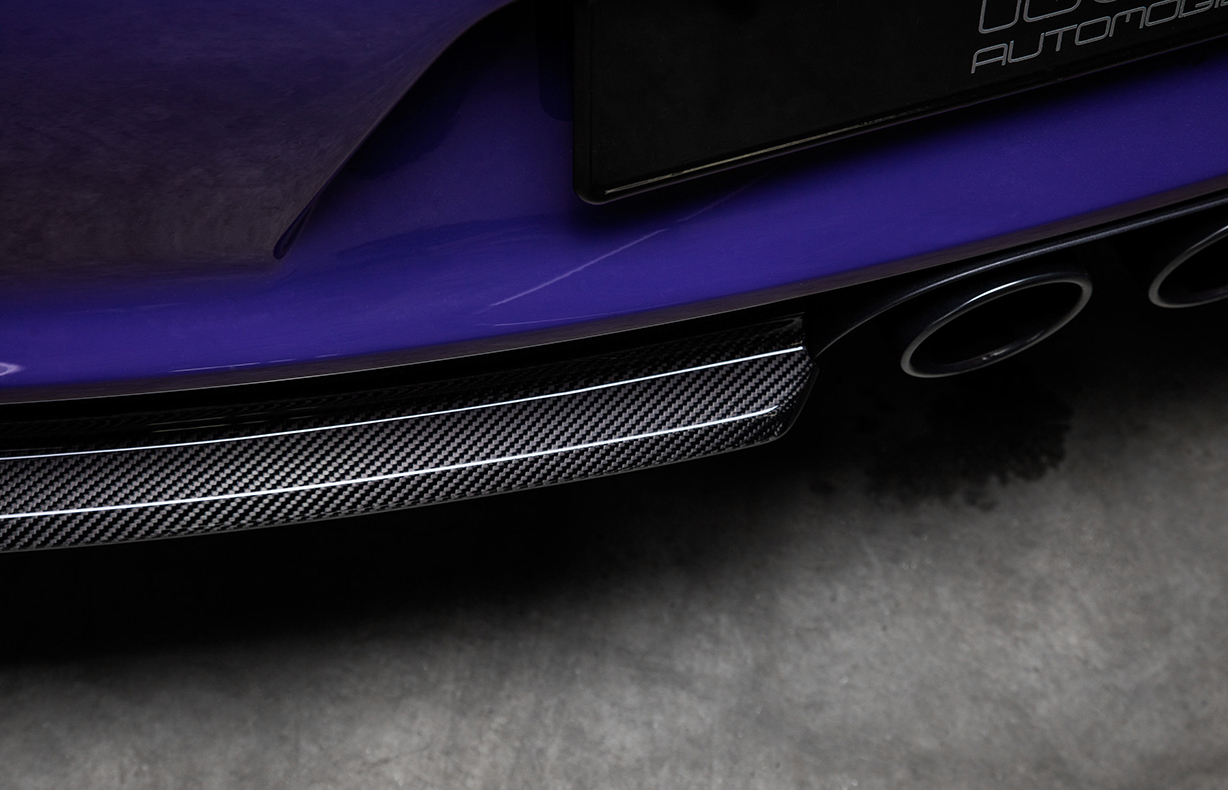 Techart Carbon Fiber Rear Diffuser Frame : Suncoast Porsche Parts ...