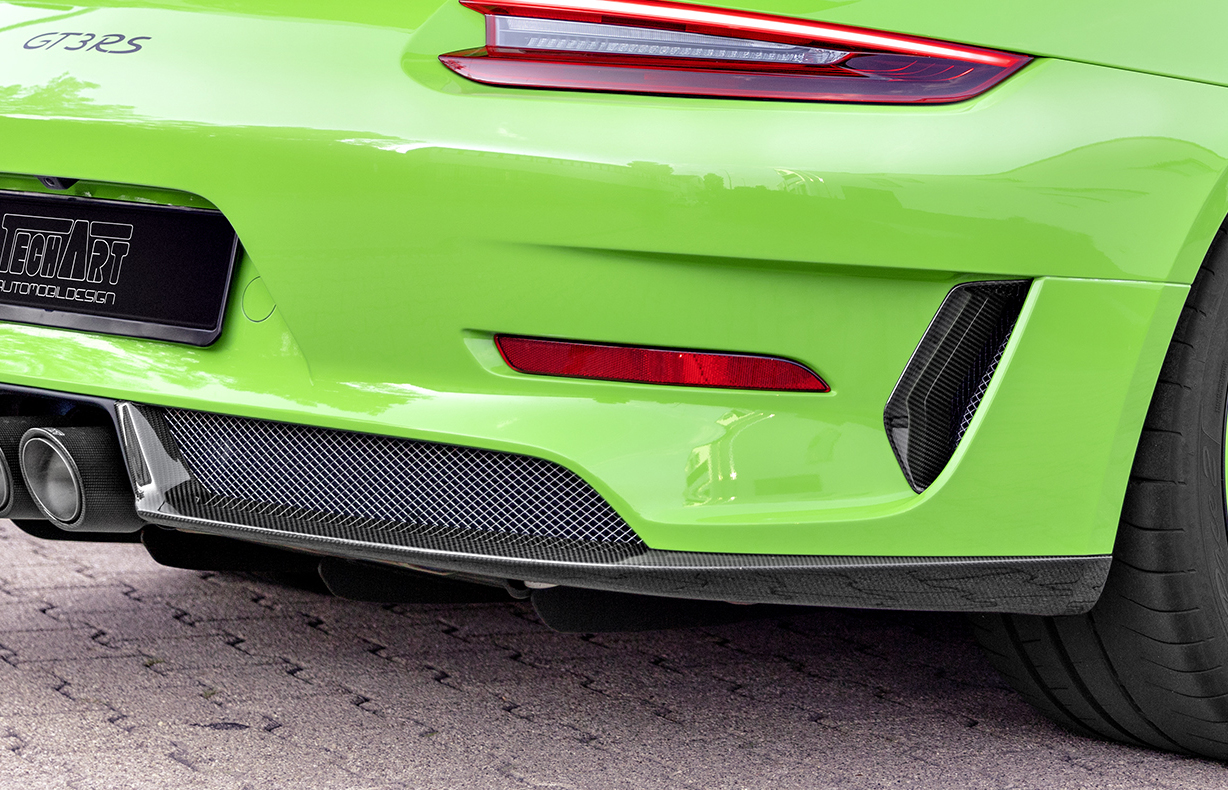 Techart Carbon Fiber Rear Diffuser Frame : Suncoast Porsche Parts ...