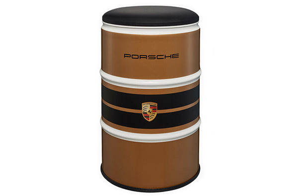 Oil Drum Stool - 911 Turbo Exclusive : Suncoast Porsche Parts & Accessories