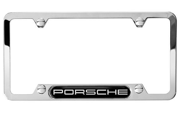 Plate Frame - Chrome : Suncoast Porsche Parts & Accessories