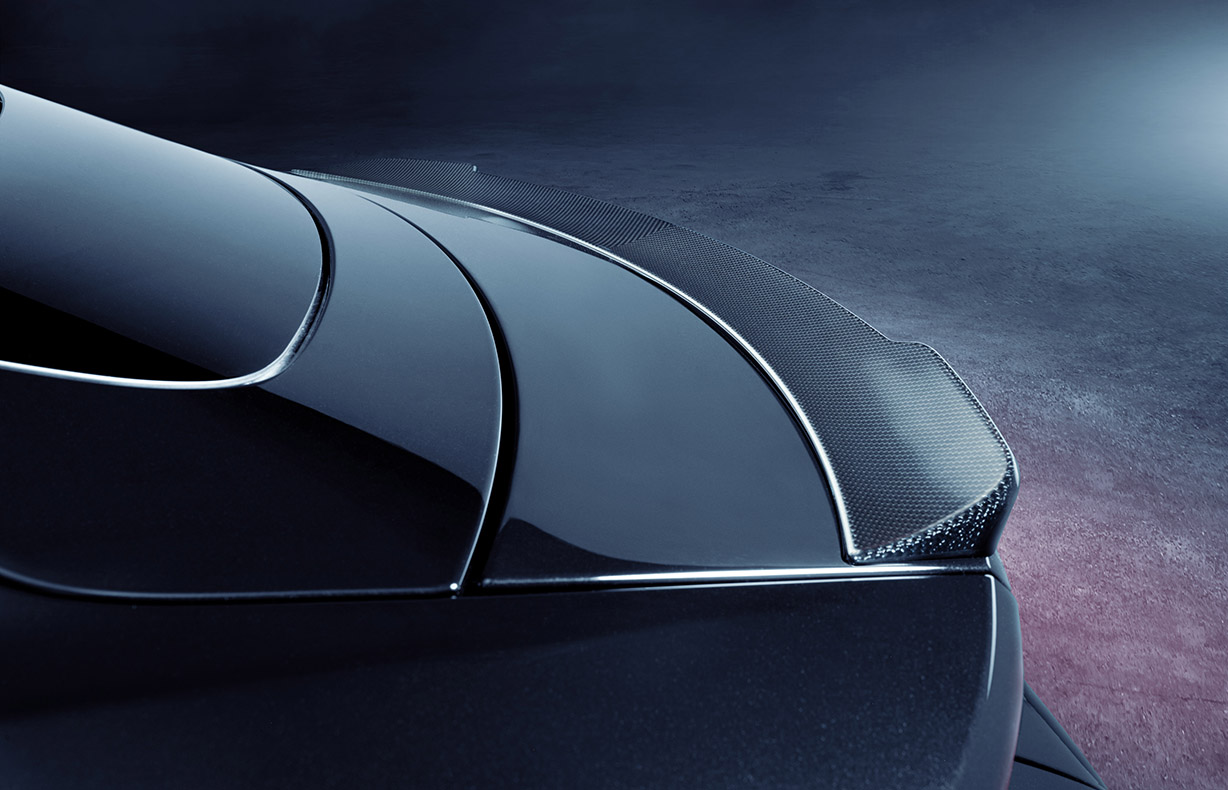 Techart Carbon Fiber Rear Spoiler I : Suncoast Porsche Parts & Accessories