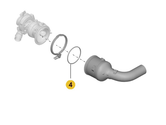 Catalyst Seal Gasket : Suncoast Porsche Parts & Accessories