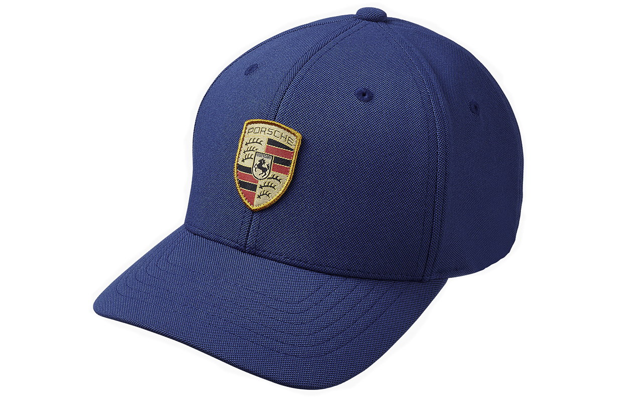 Porsche Crest Cap - Navy : Suncoast Porsche Parts & Accessories
