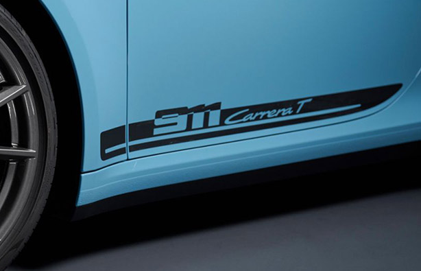 Side Decal Set - "Carrera T" : Suncoast Porsche Parts & Accessories