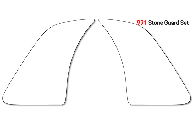 Suncoast Stone Guard Film Set (991) : Suncoast Porsche Parts & Accessories