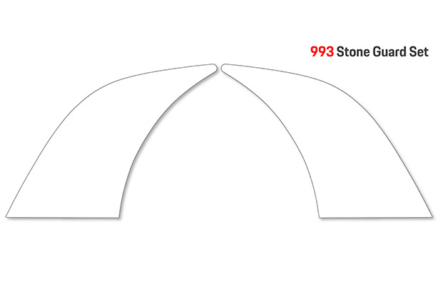 Suncoast Stone Guard Film Set (993) : Suncoast Porsche Parts & Accessories