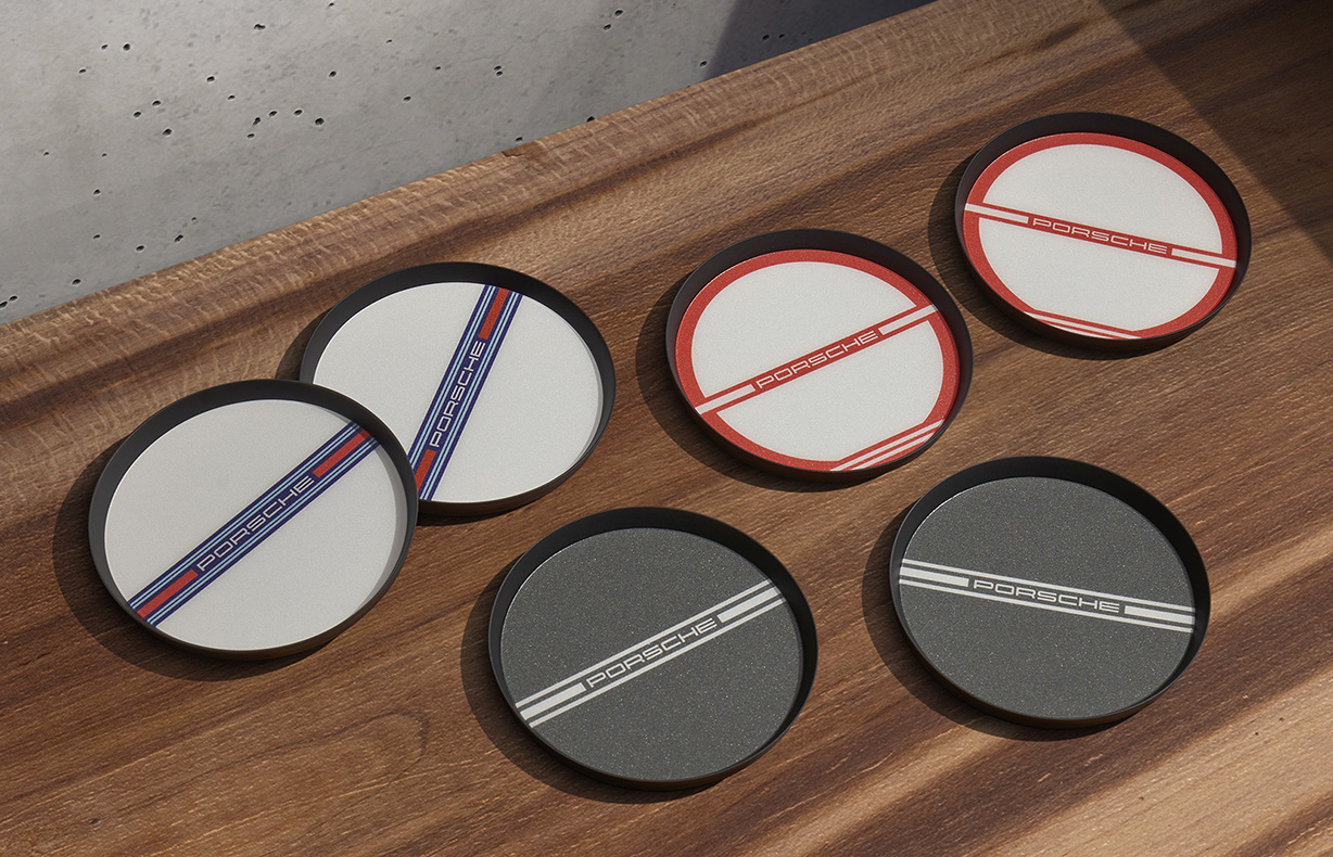 Porsche Cup Holder Coaster : Suncoast Porsche Parts & Accessories