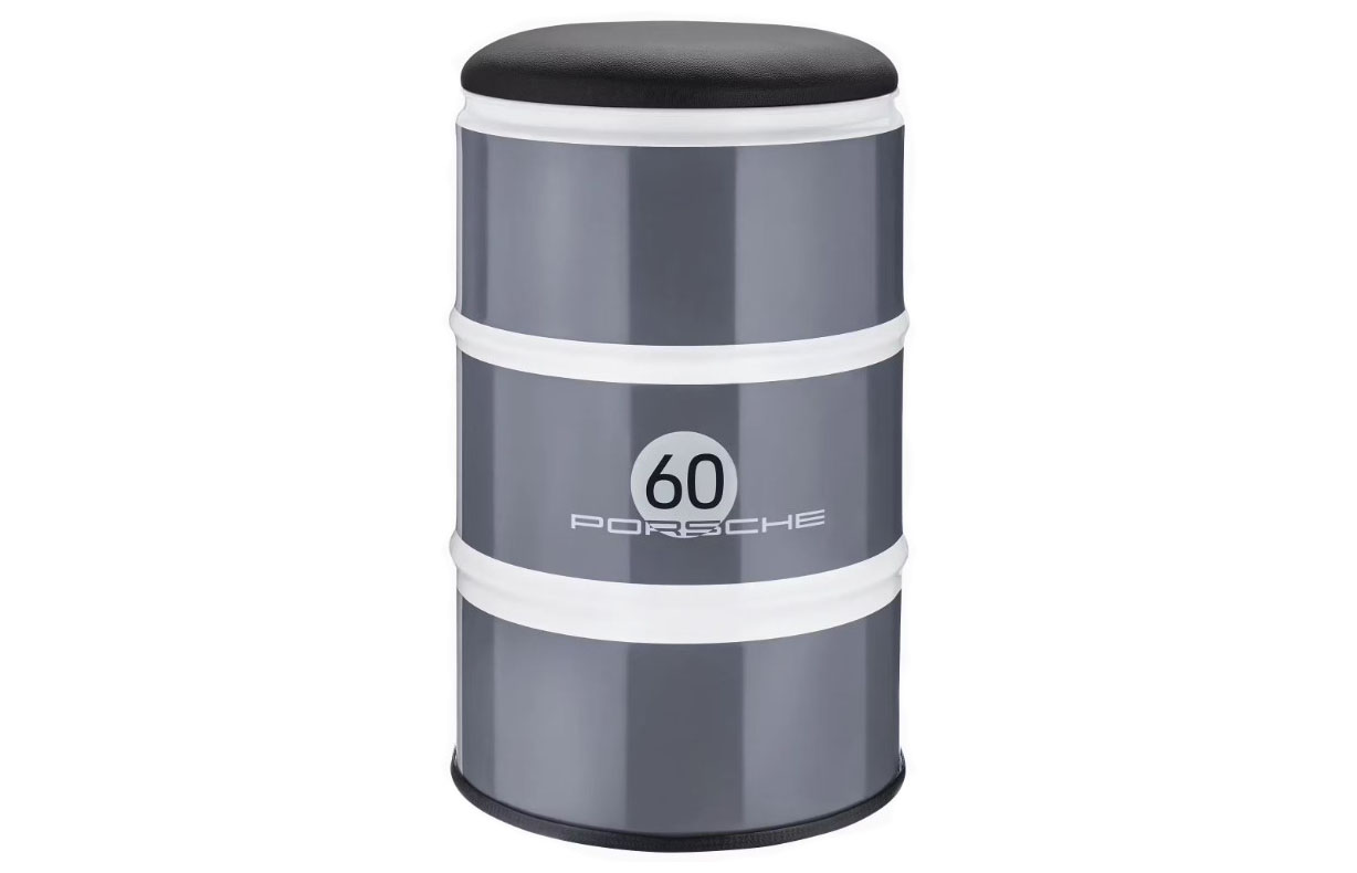 Oil Drum Stool - Heritage : Suncoast Porsche Parts & Accessories