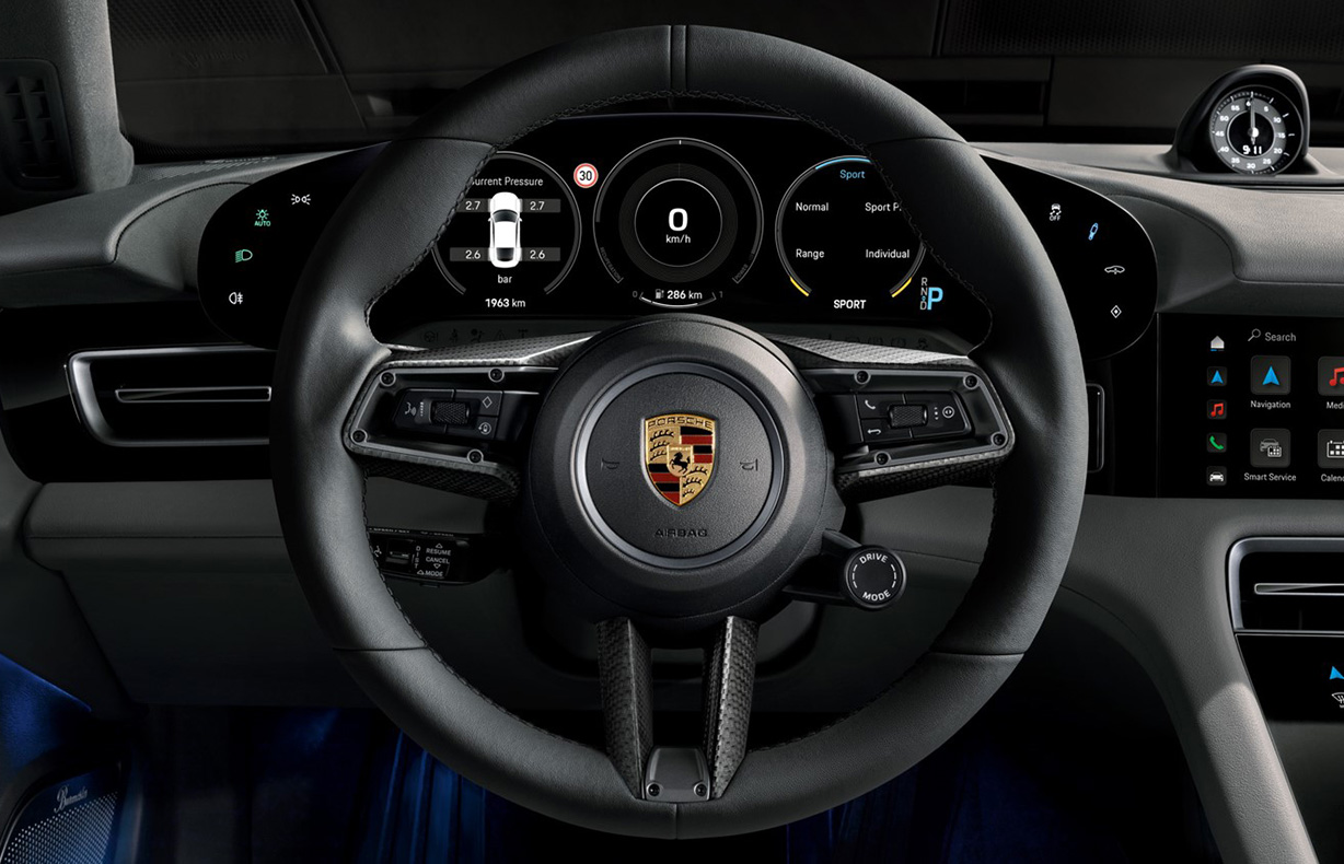 GT Sports Steering Wheel - Leather : Suncoast Porsche Parts & Accessories