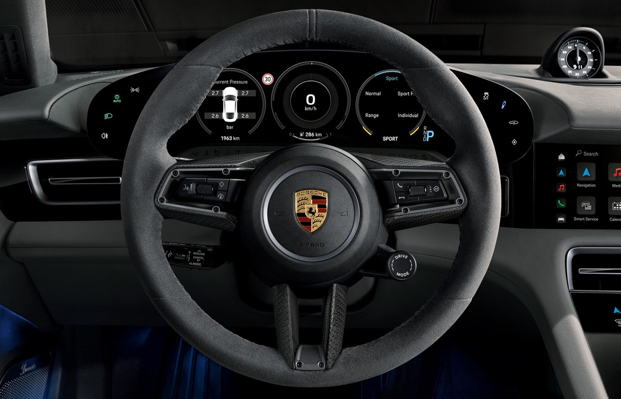 Race-Tex GT Sports Steering Wheel (Cayenne 9Y0.2) : Suncoast Porsche ...