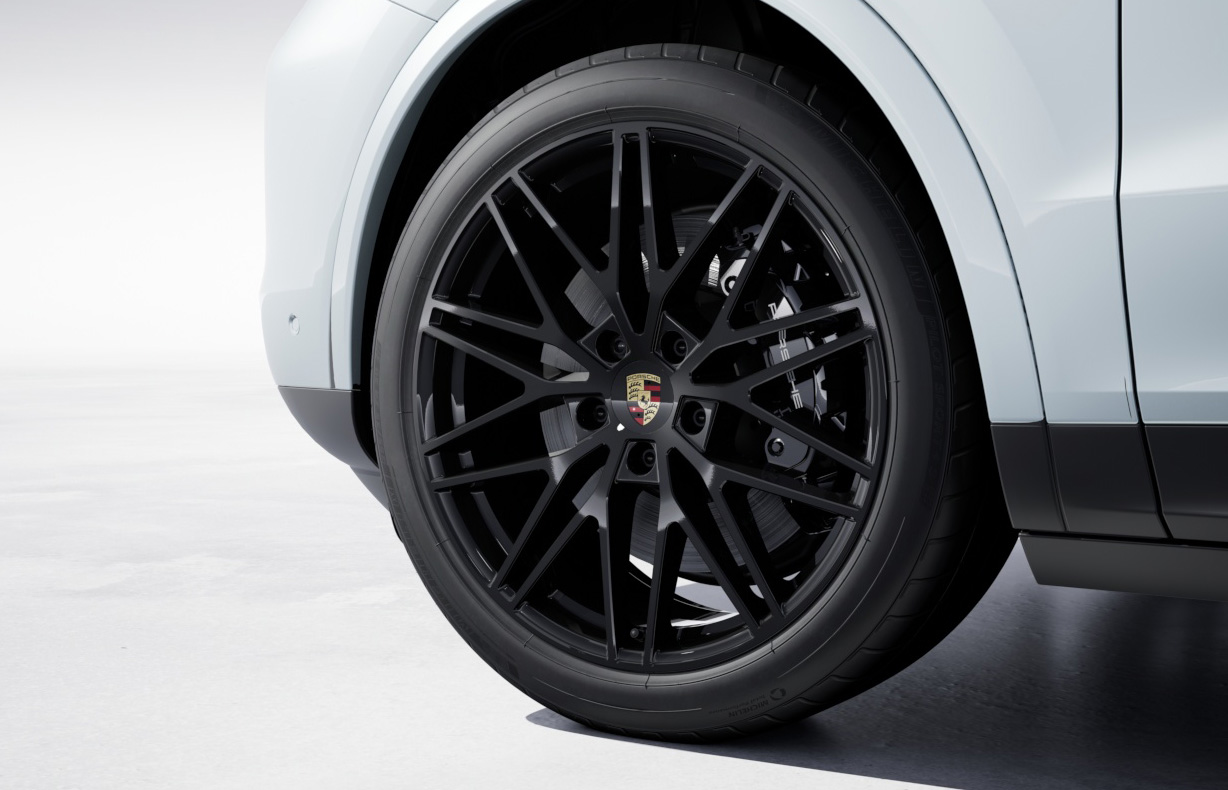 21-inch RS Spyder Design (Black) Wheel & Tire Package : Suncoast Porsche Parts & Accessories
