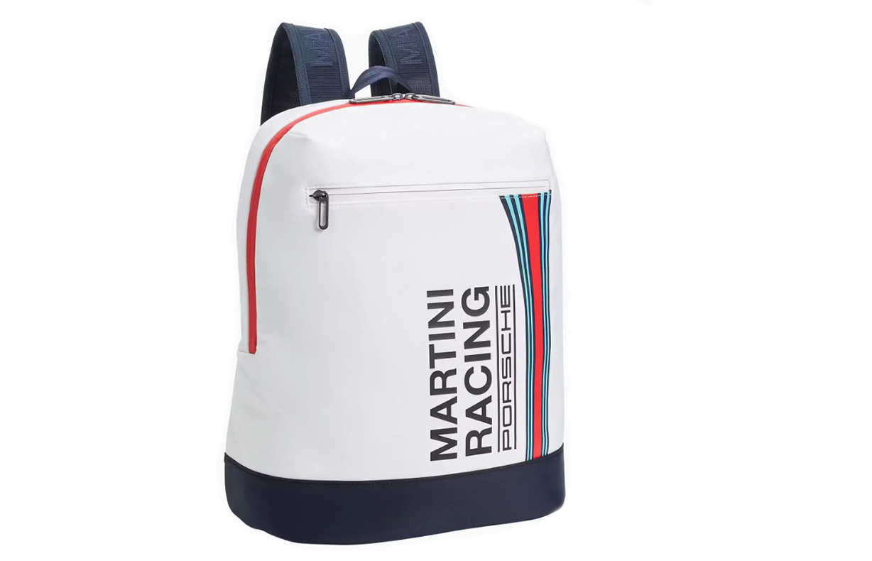 Porsche Martini Racing Backpack : Suncoast Porsche Parts & Accessories