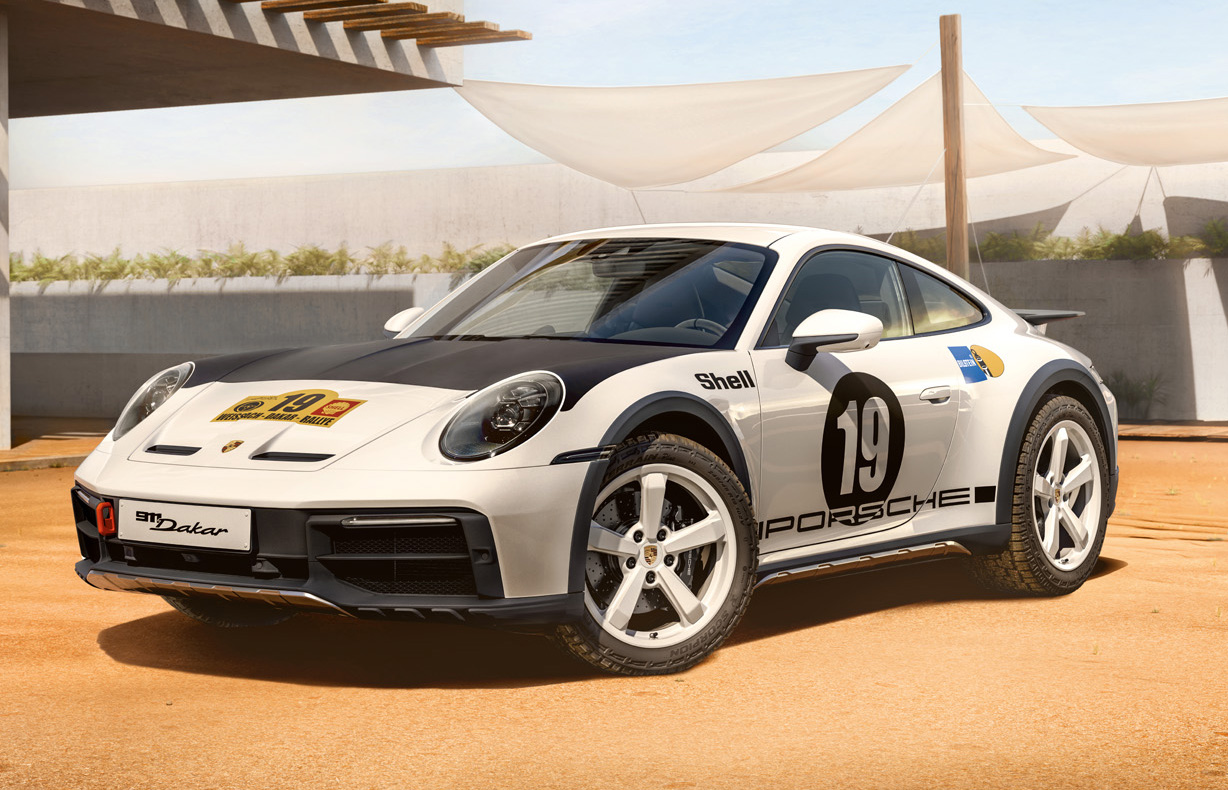 Dakar Decal Set - Rallye 1971 : Suncoast Porsche Parts & Accessories