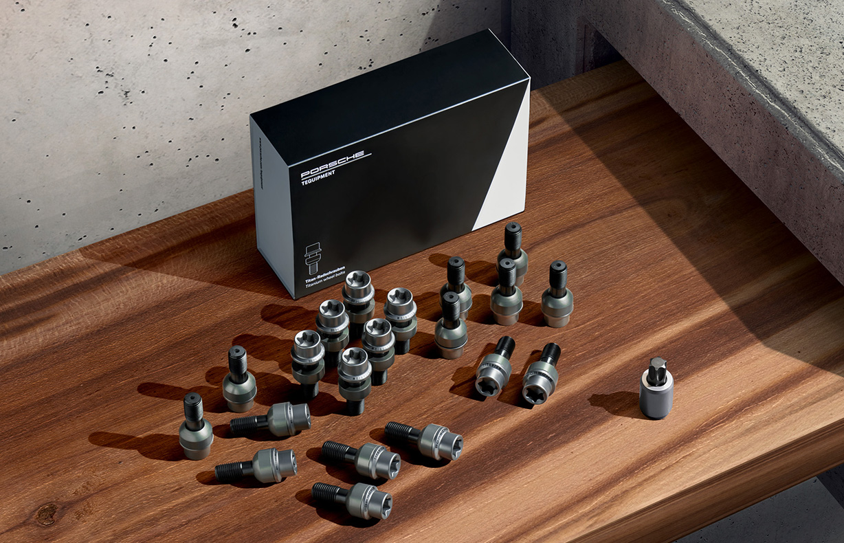 Porsche Titanium Lug Bolts (1997-24) : Suncoast Porsche Parts & Accessories