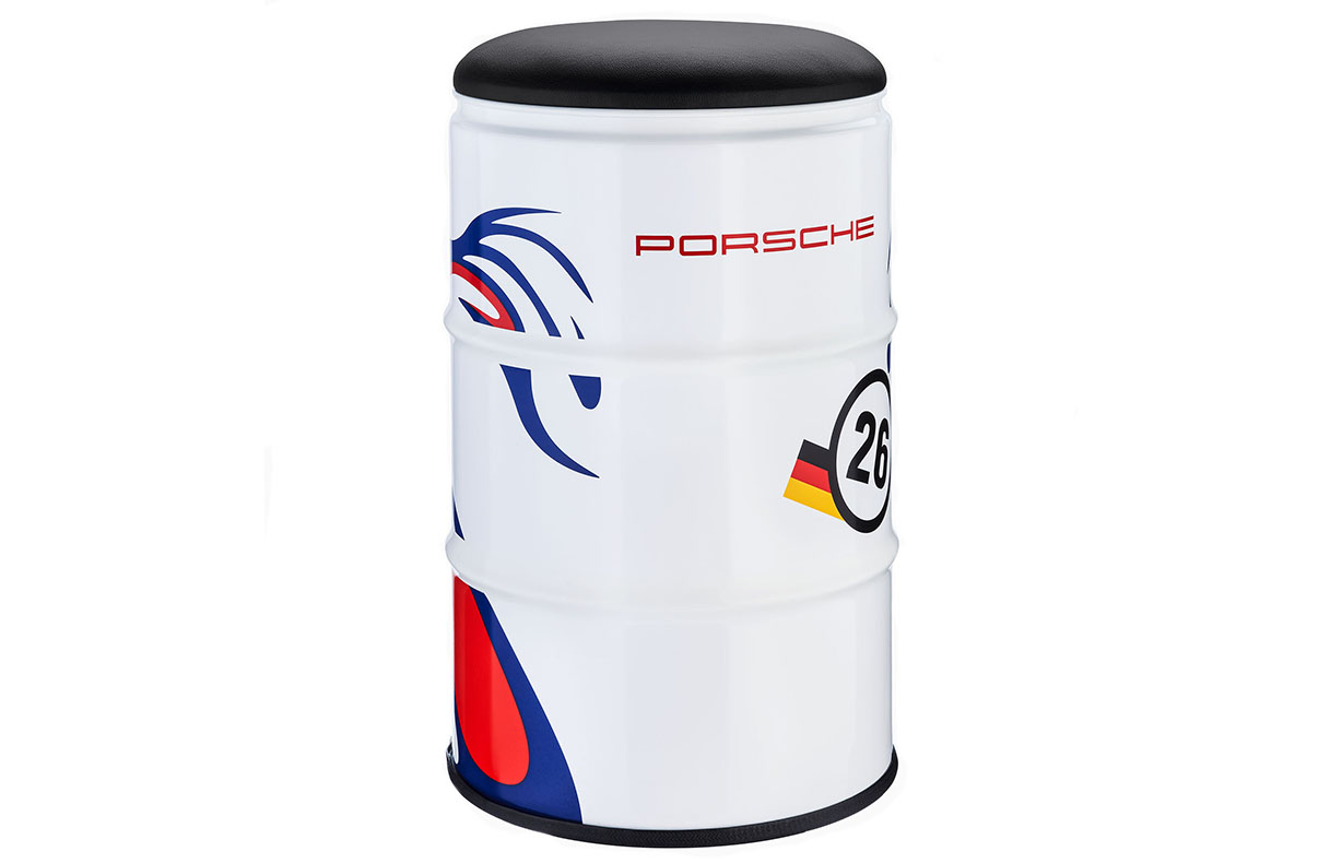 Oil Drum Stool - GT1 : Suncoast Porsche Parts & Accessories