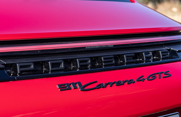 Rear Trim with PORSCHE Logo (992.2) : Suncoast Porsche Parts & Accessories