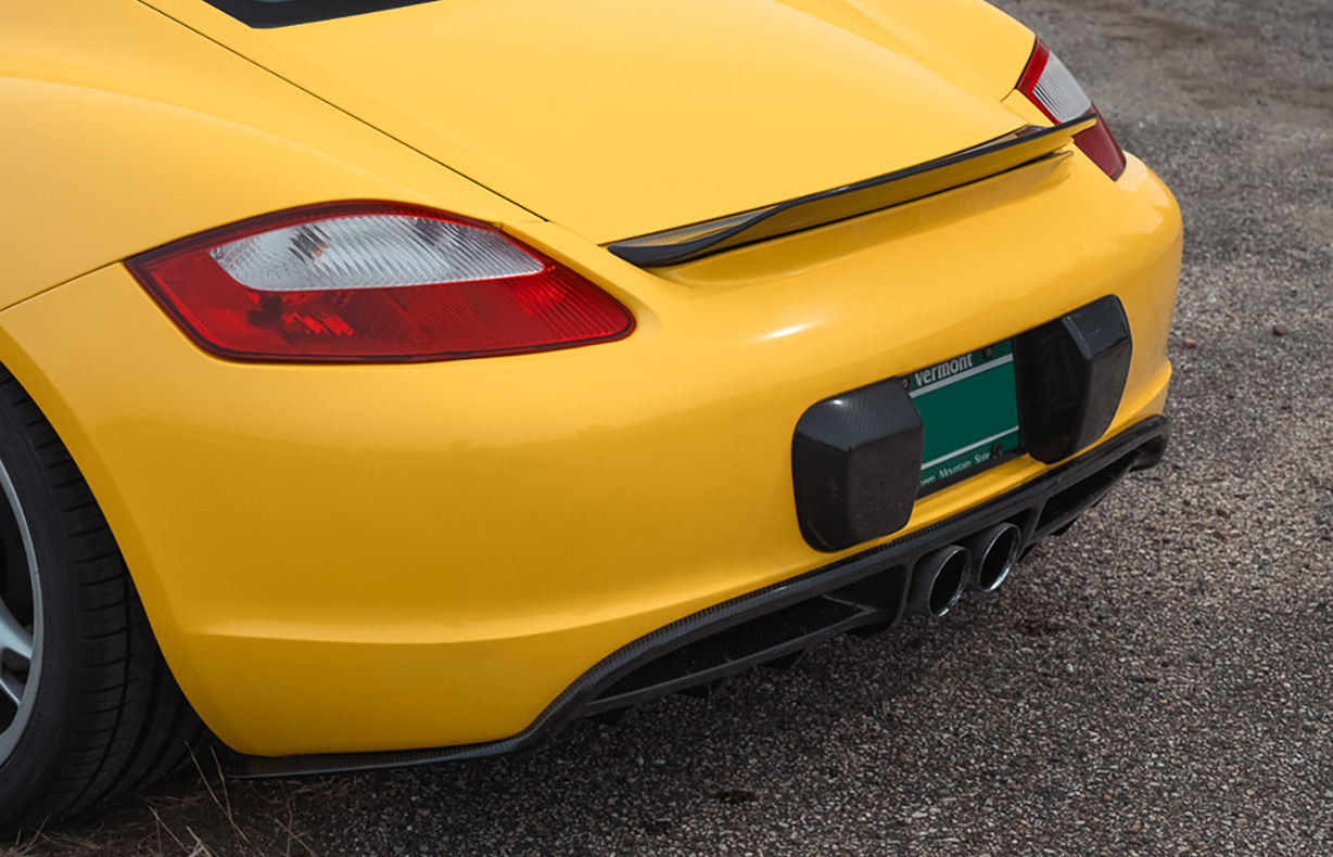 Rennline Carbon Fiber Rear Diffuser : Suncoast Porsche Parts & Accessories