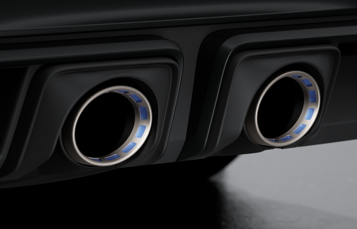 Titanium Exhaust Tips : Suncoast Porsche Parts & Accessories