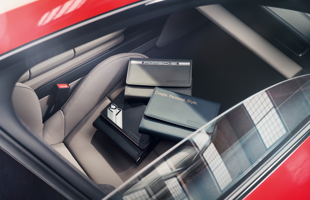 Customizable Owners Manual Case With Logo : Suncoast Porsche Parts ...