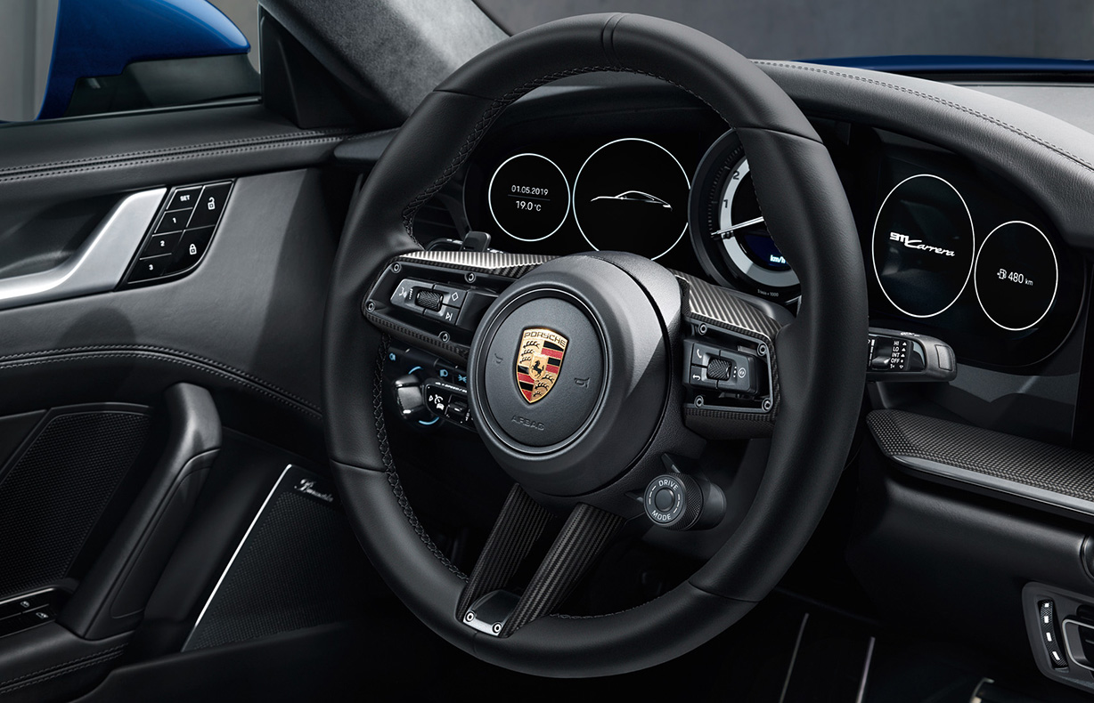 GT Sport Steering Wheel (992) : Suncoast Porsche Parts & Accessories