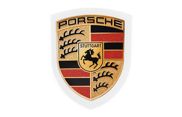 Porsche Crest Decal Sticker : Suncoast Porsche Parts & Accessories