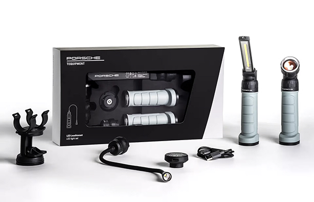 Porsche LED Flashlight Set : Suncoast Porsche Parts & Accessories