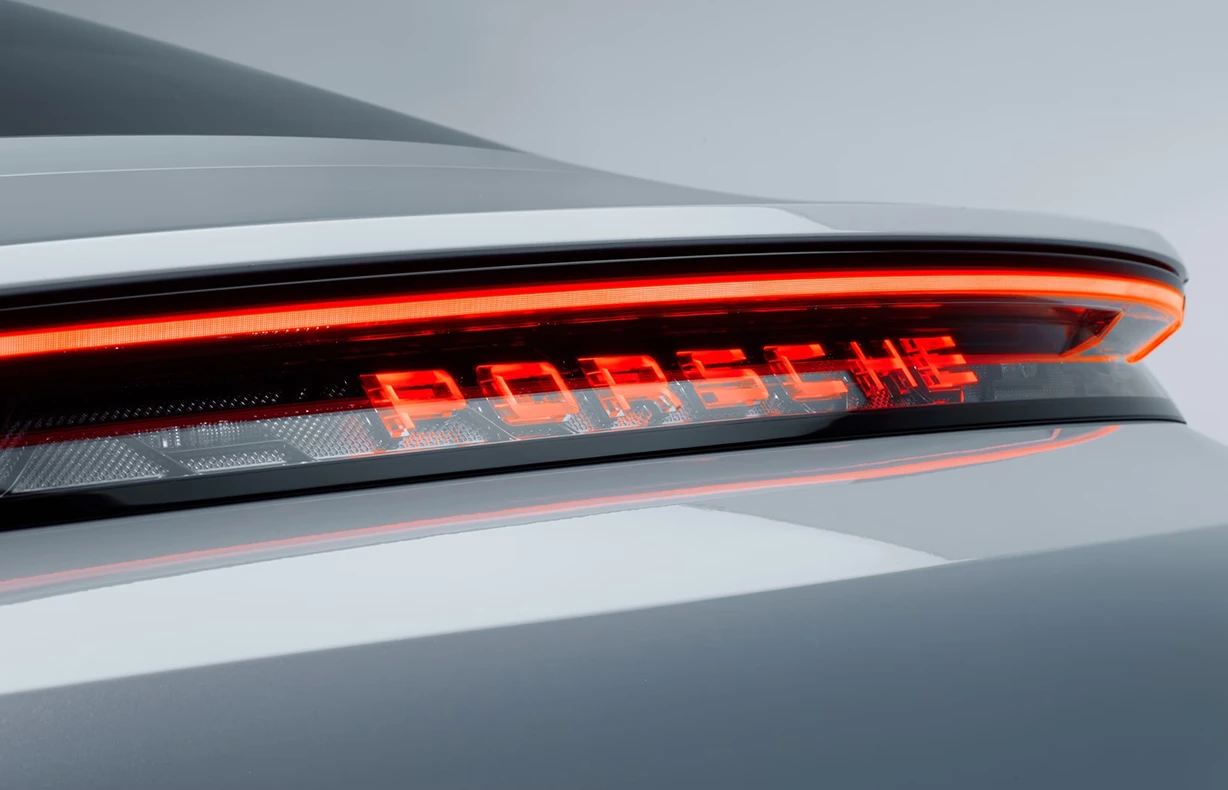 Illuminated Light Strip with "PORSCHE" Logo : Suncoast Porsche Parts ...