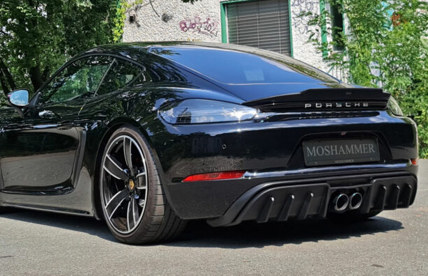 Moshammer 718 Cayman Ducktail Evo : Suncoast Porsche Parts & Accessories