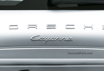 Emblem - "Cayenne" : Suncoast Porsche Parts & Accessories