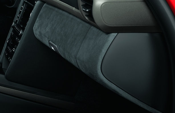 Lower Dash Trim in Alcantara : Suncoast Porsche Parts & Accessories