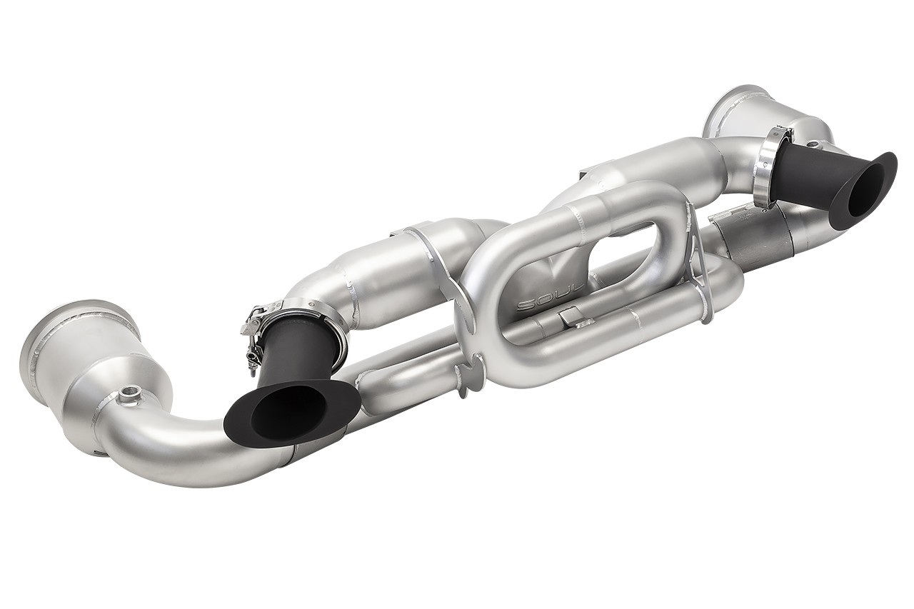 Soul Performance 992 Turbo Exhaust System : Suncoast Porsche Parts ...