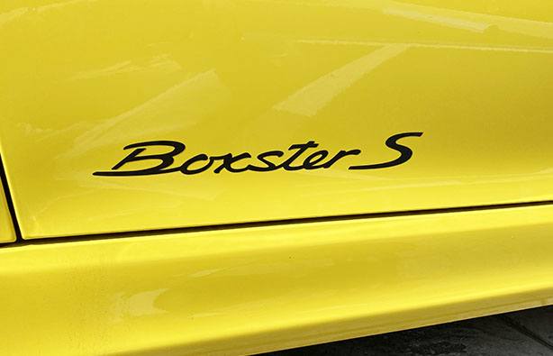 Door Decal Set - Boxster : Suncoast Porsche Parts & Accessories