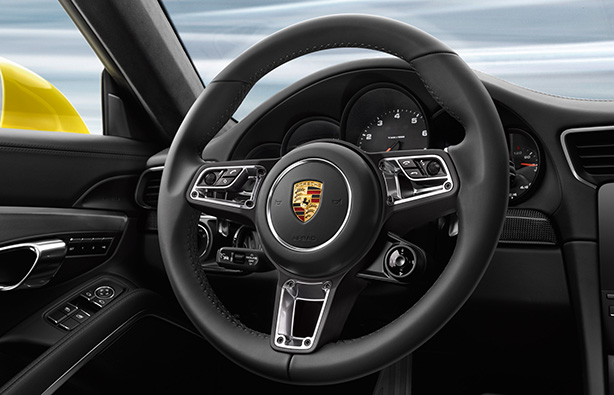 GT Multifunction Steering Wheel (991.2/718) : Suncoast Porsche Parts ...