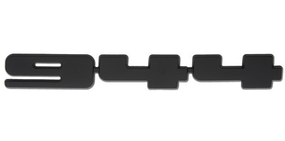 Emblem - "944" in Black : Suncoast Porsche Parts & Accessories