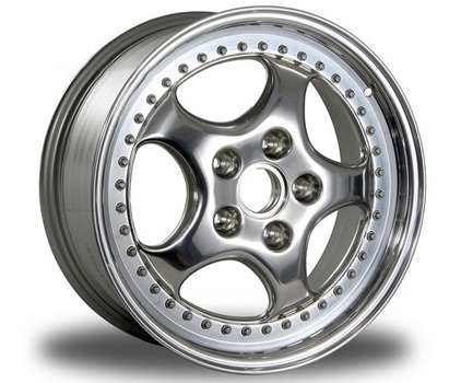 Speedline Wheel - Front Polished : Suncoast Porsche Parts & Accessories