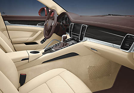 Custom Porsche Panamera Interior