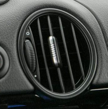 Replacement Dash Vent - Black/Black : Suncoast Porsche Parts & Accessories