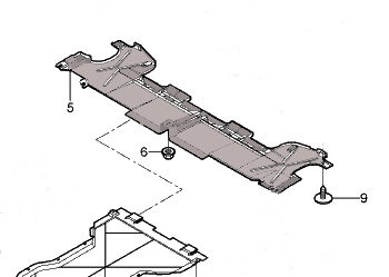 Underbody Lining - Rear : Suncoast Porsche Parts & Accessories