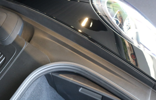 Front Trunk Side Gap Trim : Suncoast Porsche Parts & Accessories