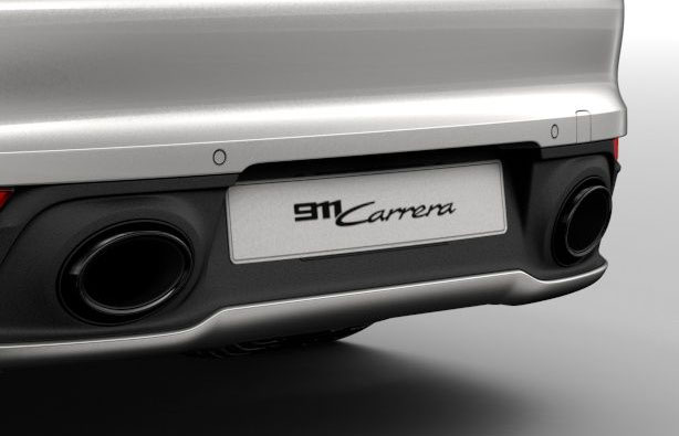 Sport Exhaust Tip Upgrade - Black : Suncoast Porsche Parts & Accessories