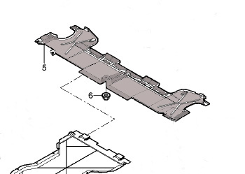 Underbody Lining - Rear : Suncoast Porsche Parts & Accessories