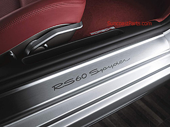 Door Sills, Stainless Steel RS60 Spyder : Suncoast Porsche Parts ...