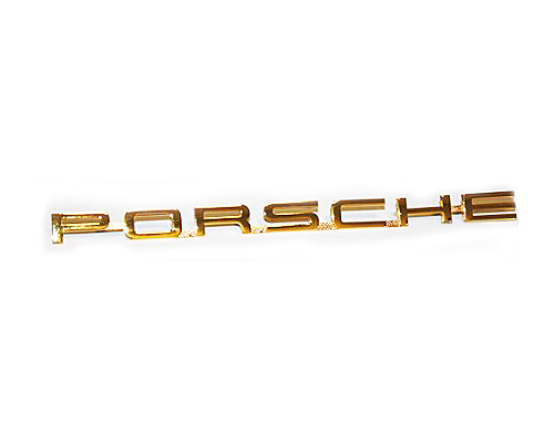 Gold Porsche Emblem - 356 C : Suncoast Porsche Parts & Accessories