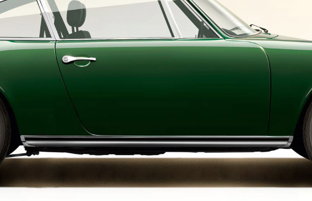 Side Rocker Aluminum Molding Kit - Wide : Suncoast Porsche Parts ...