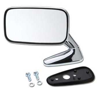 911 Chrome Door Mirror : Suncoast Porsche Parts & Accessories