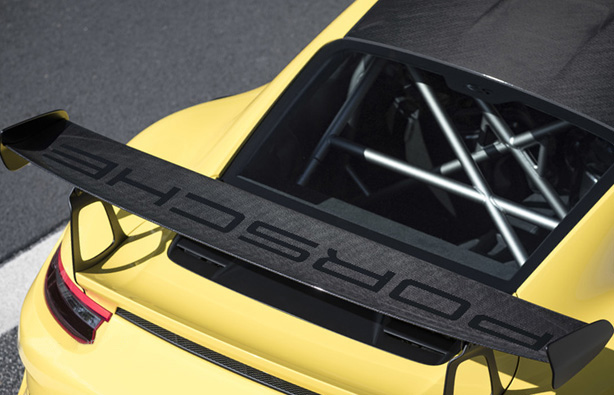 Weissach Rear Spoiler Blade in Carbon Fiber : Suncoast Porsche Parts ...