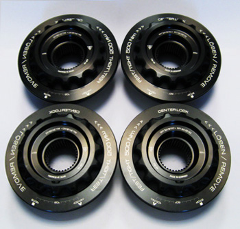 Center Lock Set in Black : Suncoast Porsche Parts & Accessories