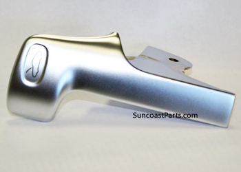 Door Sill Trunk Lever in Silver : Suncoast Porsche Parts & Accessories