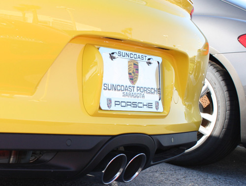Rear Plate Frame : Suncoast Porsche Parts & Accessories